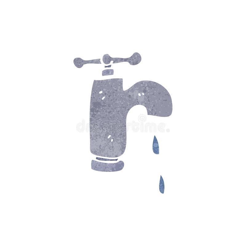 Leaky faucet sketch stock vector. Illustration of waste - 22499904