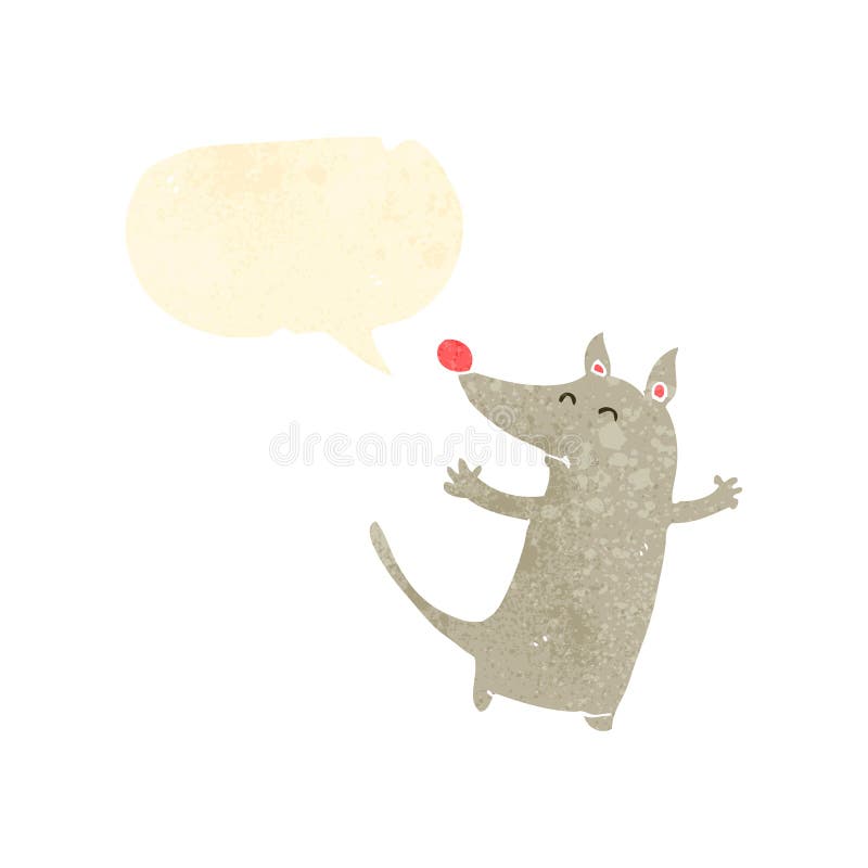 Retro cartoon little wolf stock vector. Illustration of painted - 37590685