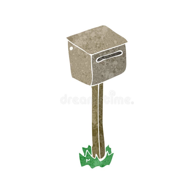 Retro Cartoon Mail Box Stock Illustrations – 856 Retro Cartoon Mail Box ...