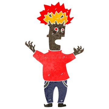Cartoon Man Exploding Head Stock Illustrations – 78 Cartoon Man ...