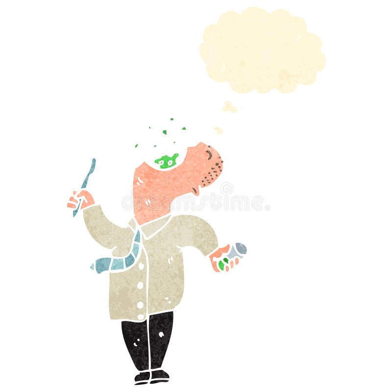 Retro Cartoon Man Gargling Mouthwash Stock Vector - Illustration of ...