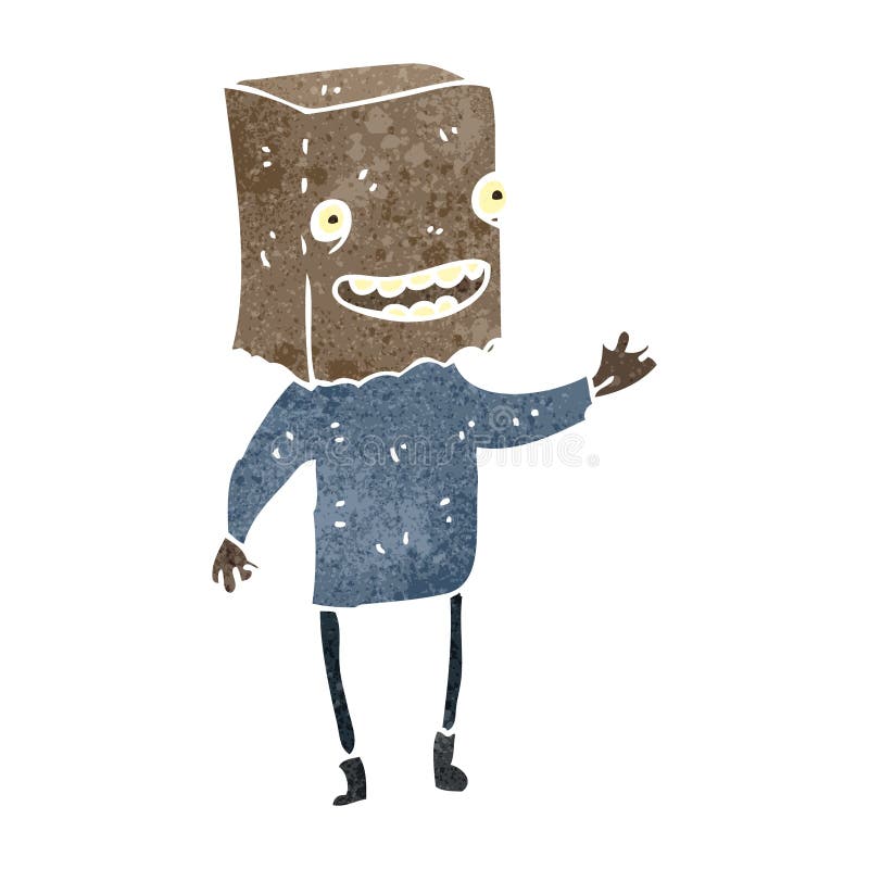 Paper Bag Head Stock Illustrations – 1,069 Paper Bag Head Stock ...