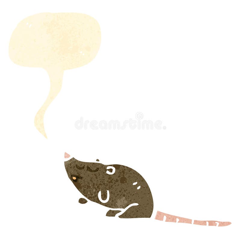 Retro cartoon mouse stock vector. Illustration of character - 37574393