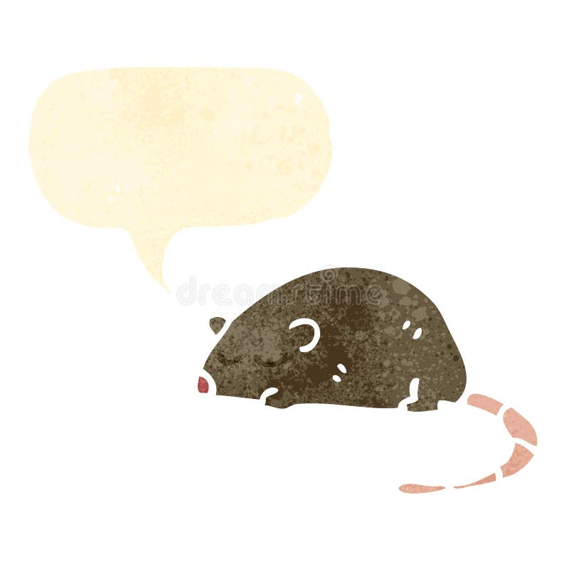 Retro cartoon mouse stock vector. Illustration of cute - 37578863