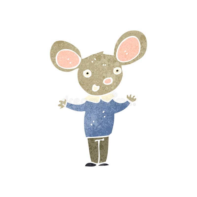 Cartoon Mouse Wearing Clothes Stock Illustrations – 106 Cartoon Mouse ...
