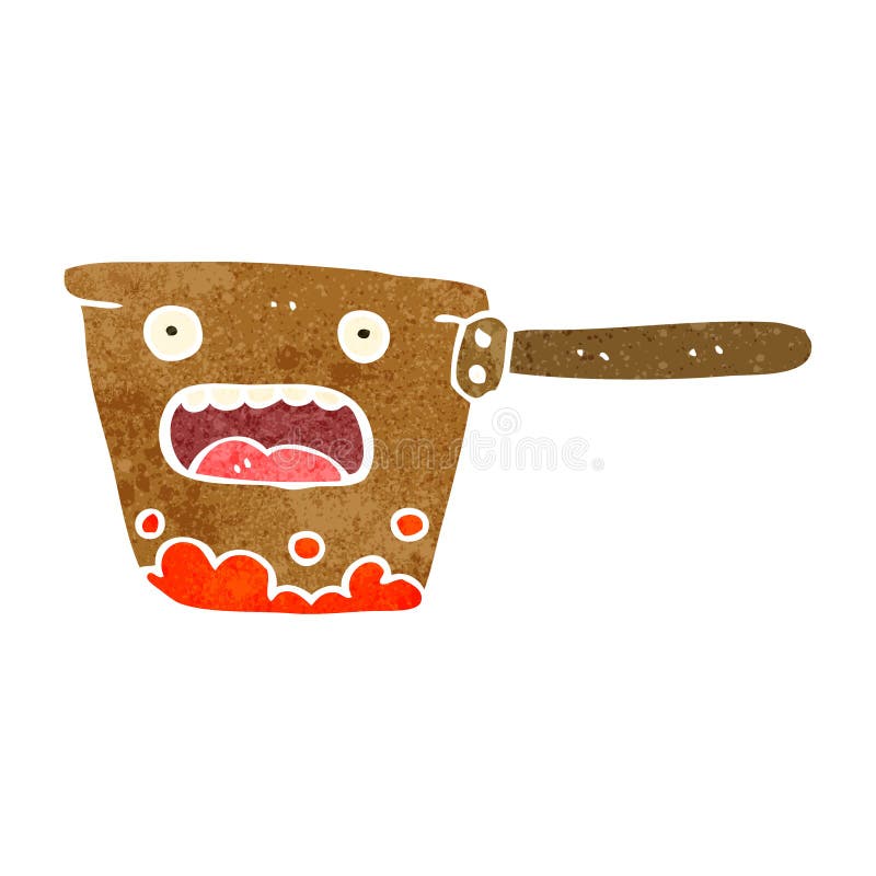Retro Cartoon Copper Cooking Pot Stock Illustrations – 83 Retro Cartoon ...