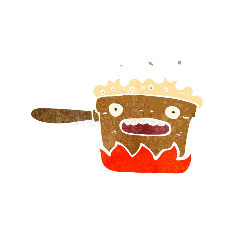 Retro Cartoon Copper Cooking Pot Stock Illustrations – 81 Retro Cartoon ...