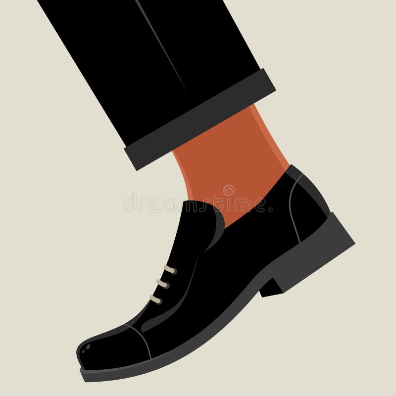 Retro cartoon shoe stock vector. Illustration of retro - 28666674