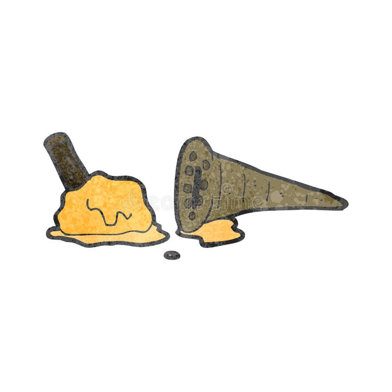 Spilled Ice Cream Stock Illustrations – 150 Spilled Ice Cream Stock ...