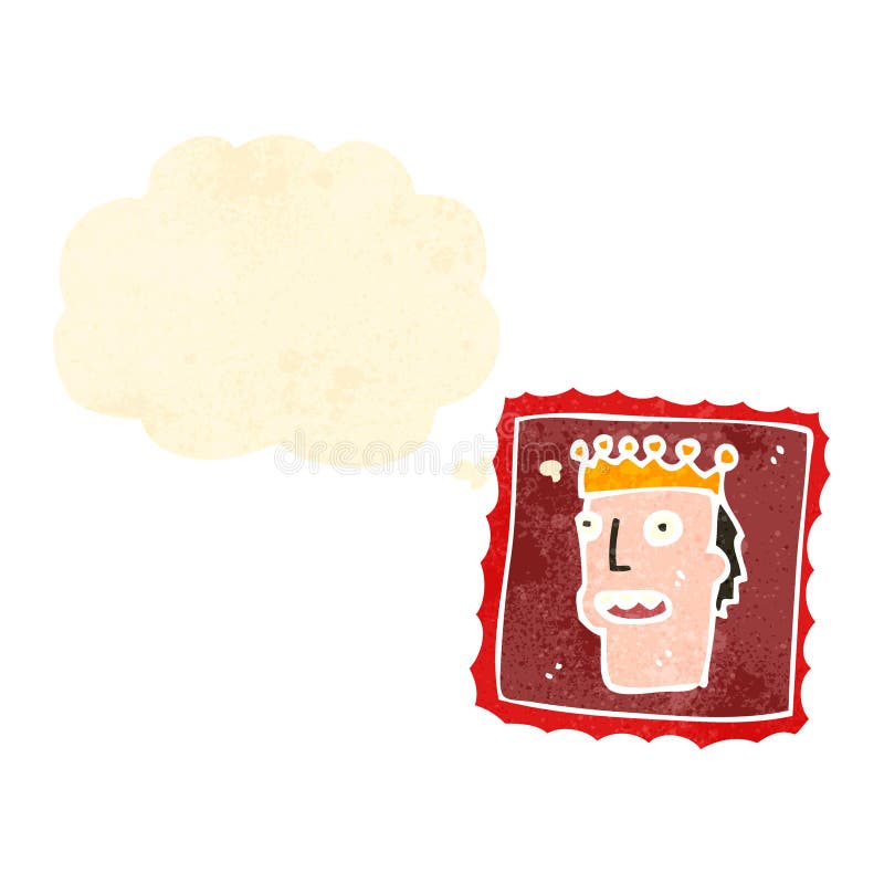 Retro cartoon stamp stock vector. Illustration of drawn - 37590759