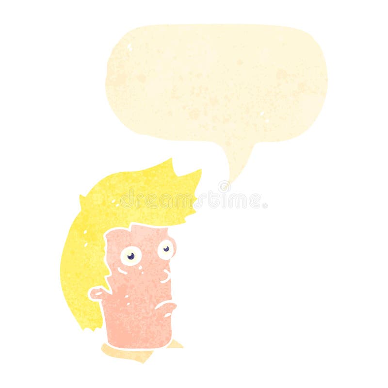 Retro cartoon staring man stock vector. Illustration of funny - 37592160