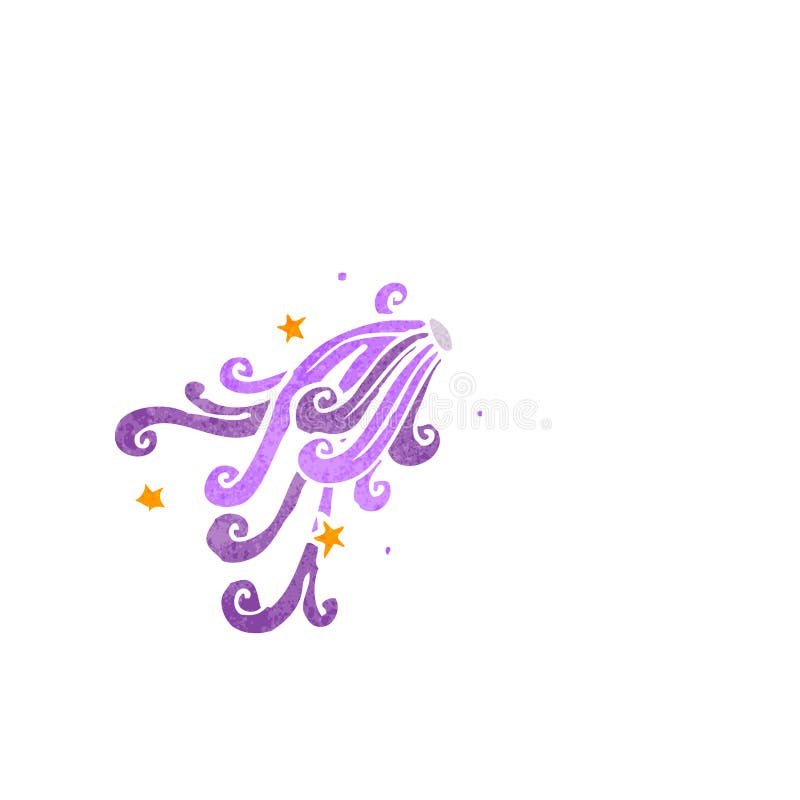 Retro cartoon swirl stock vector. Illustration of swirl - 37597028