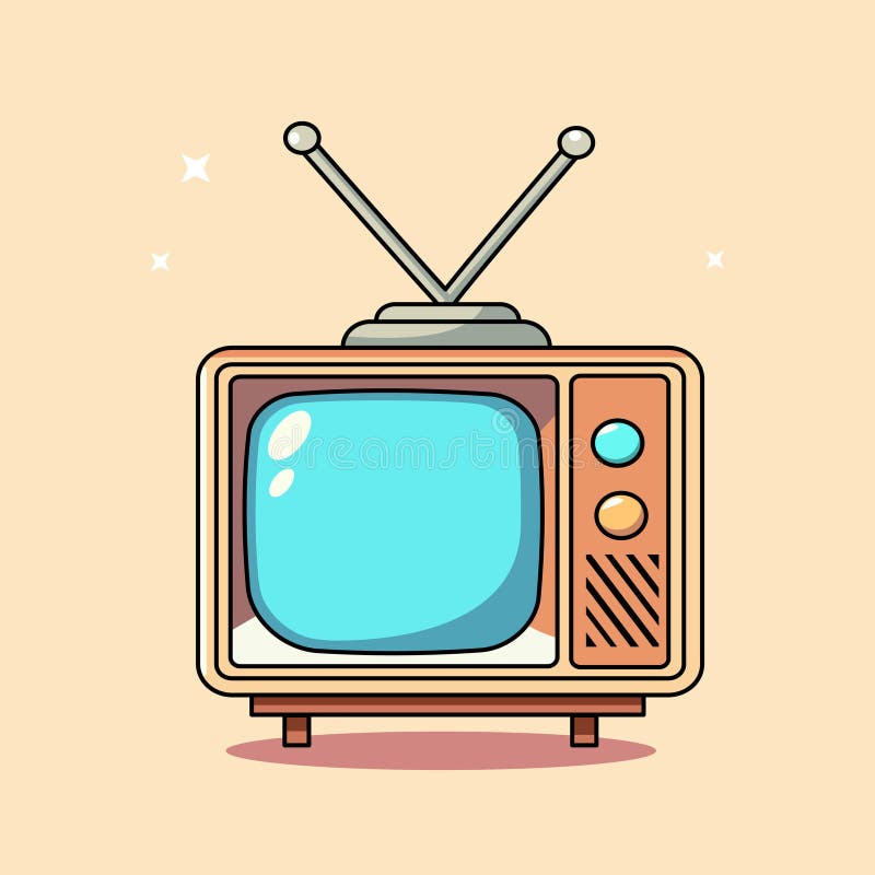 Cartoon Television Stock Illustrations – 31,753 Cartoon Television ...