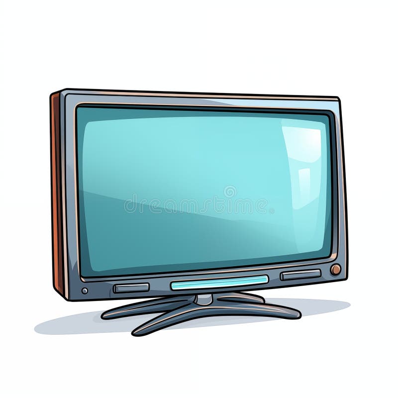 Cartoon television store