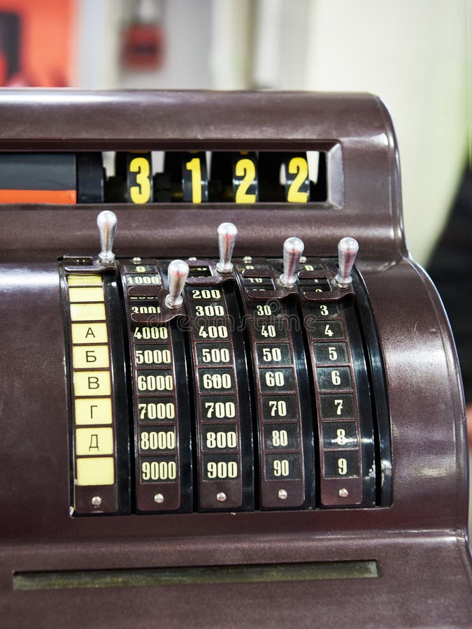 Retro cash register stock photo. Image of cash, shop - 347350398