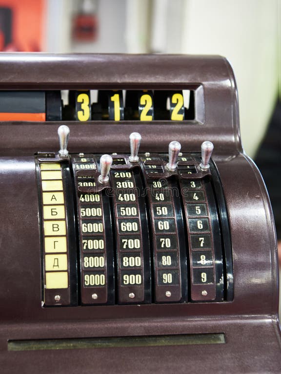 Retro cash register stock photo. Image of cash, shop - 347350398