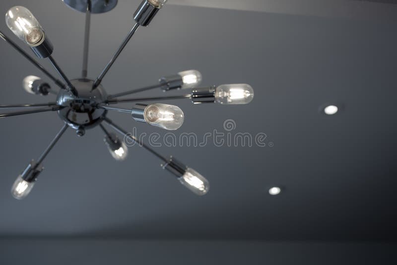 Retro ceiling lamp stock photo. Image of help, fixture - 254818968
