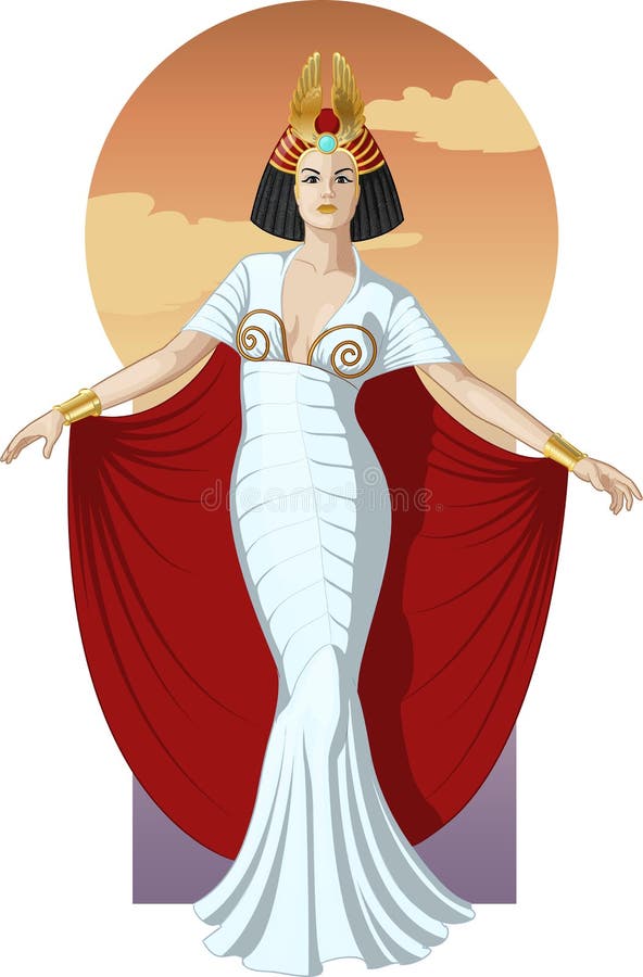 Retro Character Attractive Caucasian Actress Stock Vector ...