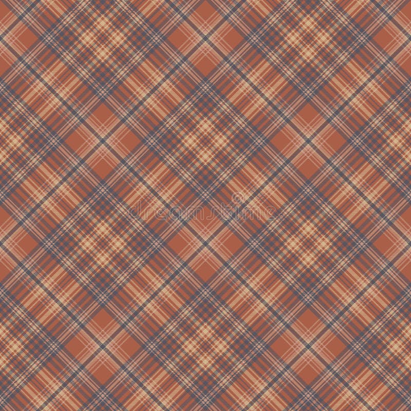 Retro Check Tartan Seamless Pattern Stock Vector - Illustration of ...