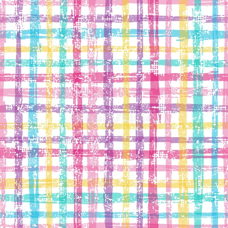 Retro Checkered Seamless Pattern . Stock Vector - Illustration of paper ...