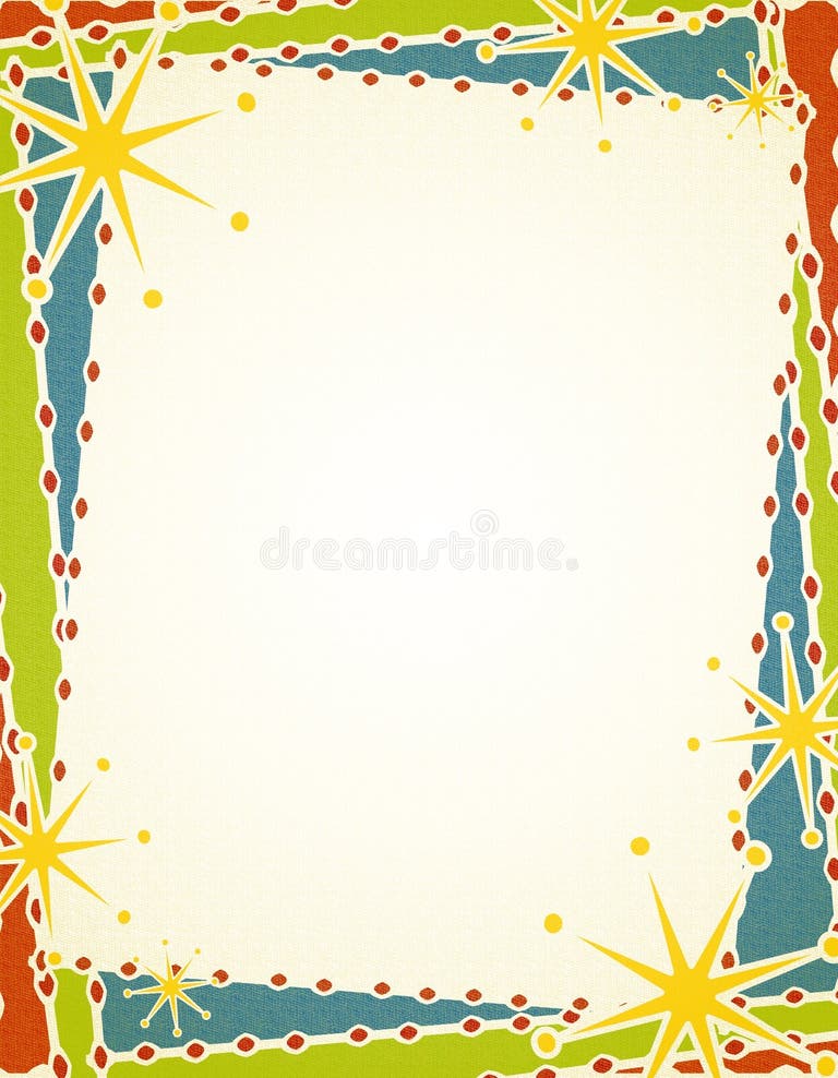 Retro Christmas Border Frame Stock Illustrations – 46,984 Retro ...