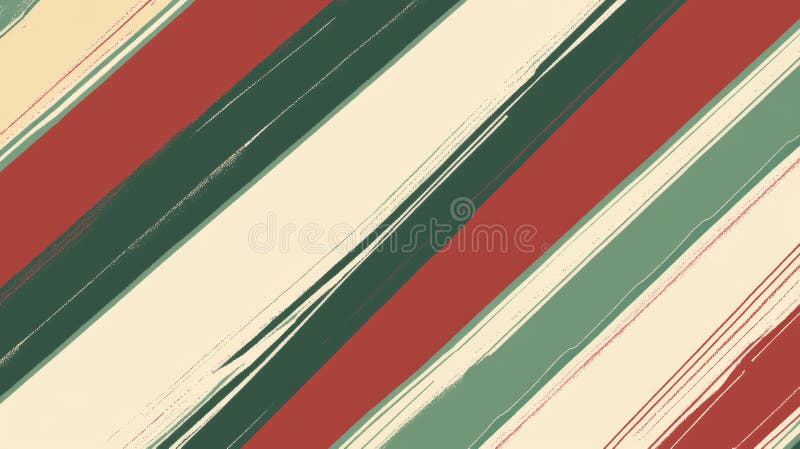 Retro Christmas Diagonal Stripe Pattern, Simple and Minimalistic Design ...