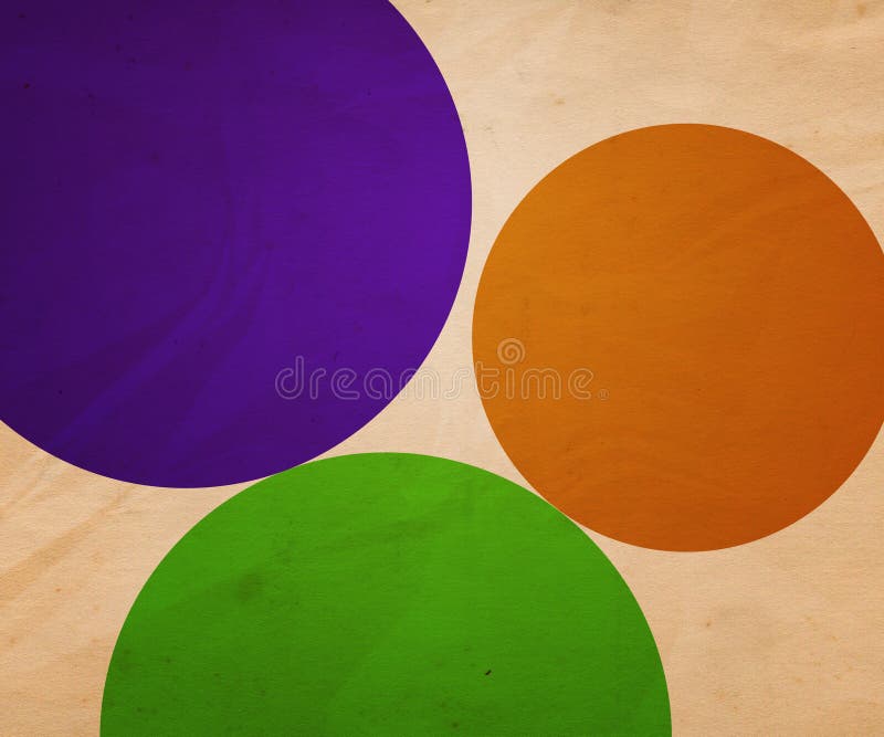 Retro Circle Illustration Background Stock Illustration - Illustration ...