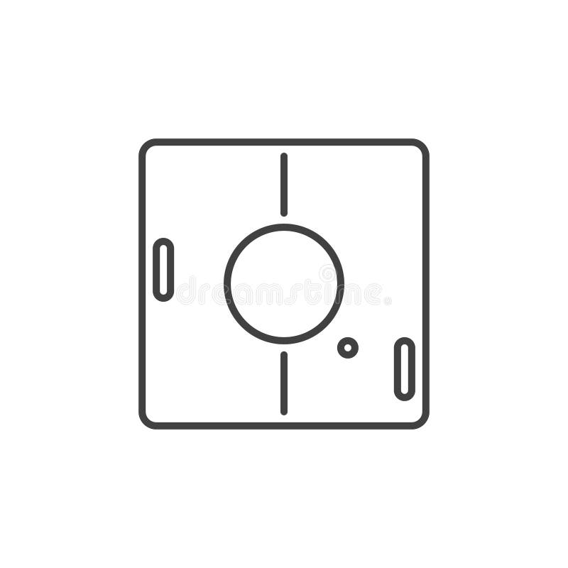 Retro Classic Computer Game Outline Concept Vector Icon Stock Vector ...