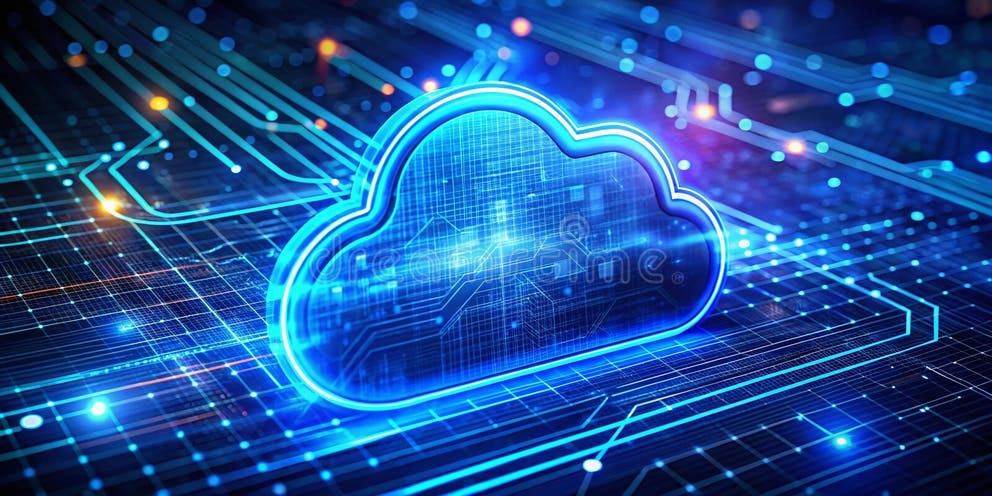 Retro Cloud Icon a Nostalgic Glimpse into the Evolution of Cloud ...