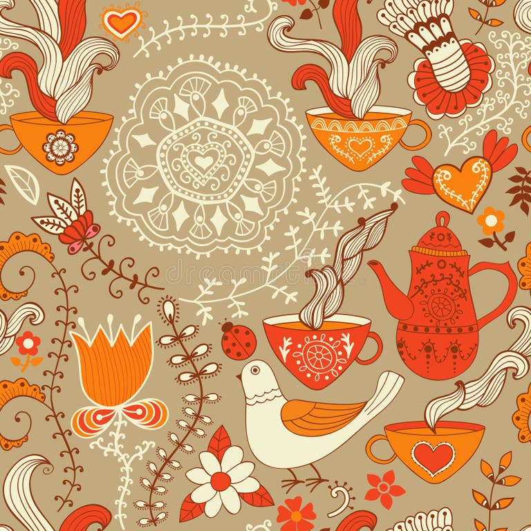 Tea Background Stock Illustrations – 370,377 Tea Background Stock ...