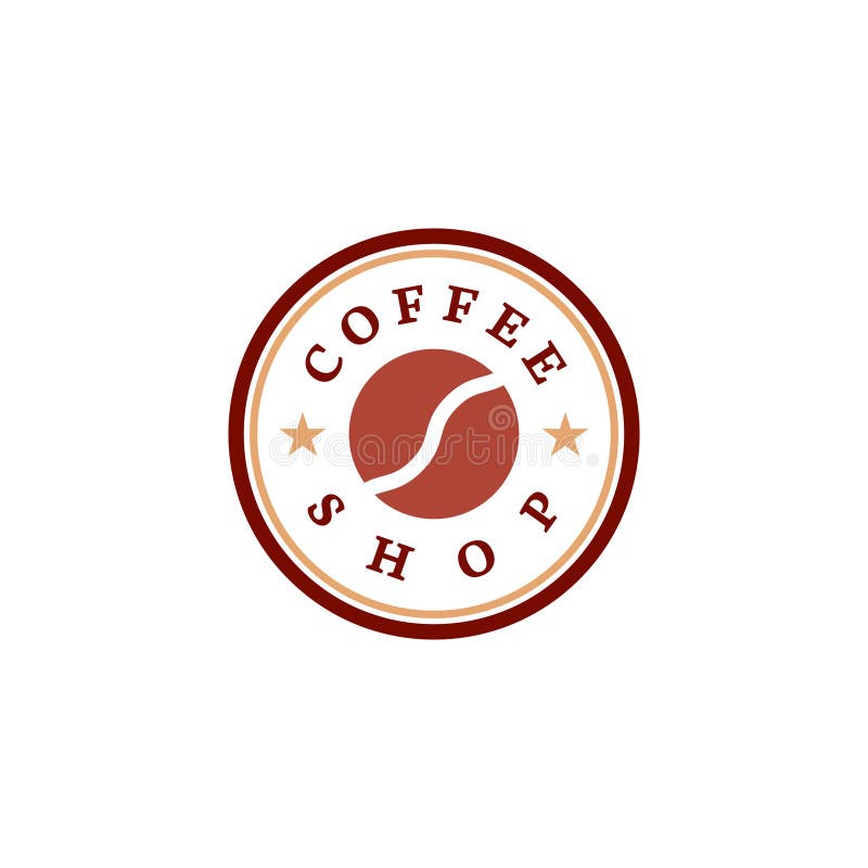 Retro Coffee Shop Logo Vector Stock Vector - Illustration of ...