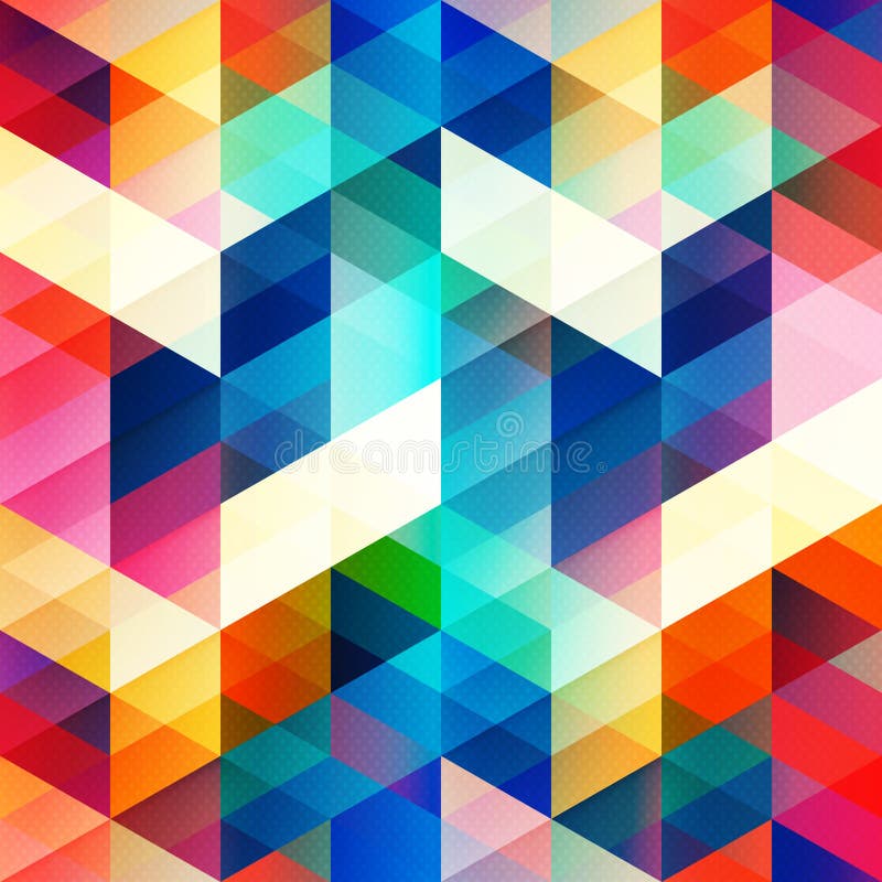 Retro Red Color Seamless Pattern with Grunge Effect Stock Vector ...