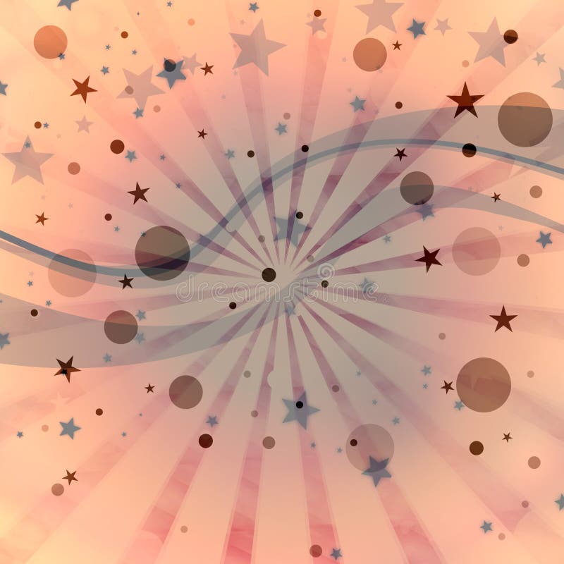 Retro Colored Background stock illustration. Illustration of striped ...