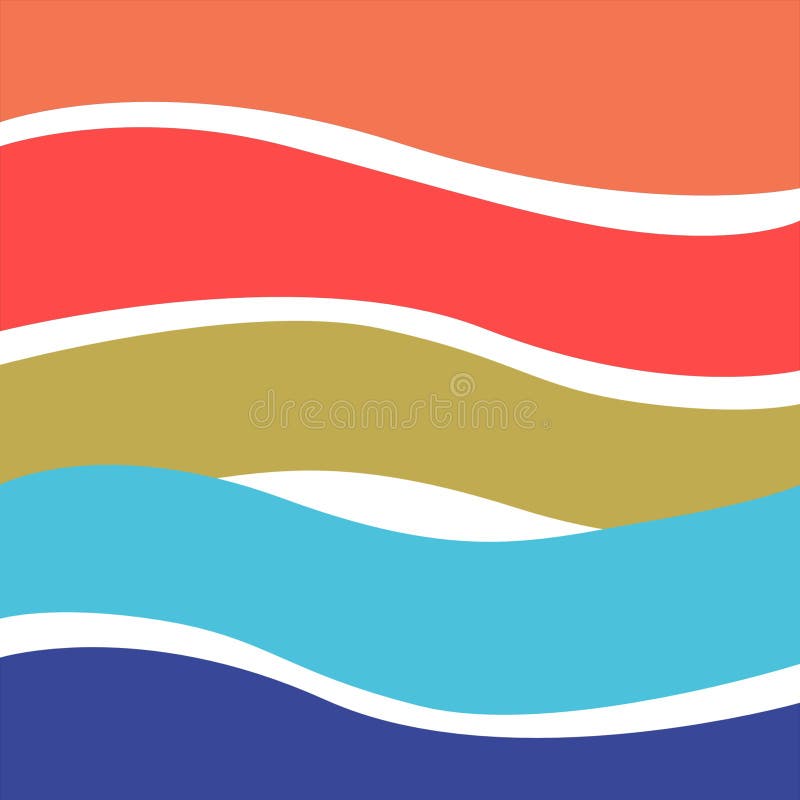 RETRO COLORFUL DESIGN LINES PATTERN TEXTURE Stock Vector - Illustration ...