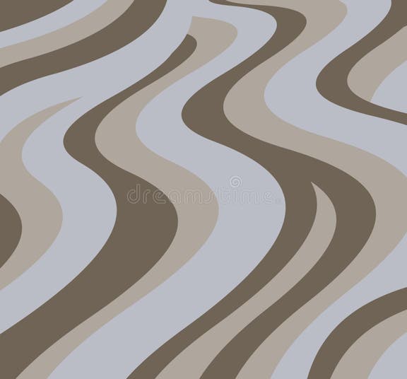 Retro Colorful Wavy Graphic Design Stock Illustration - Illustration of ...