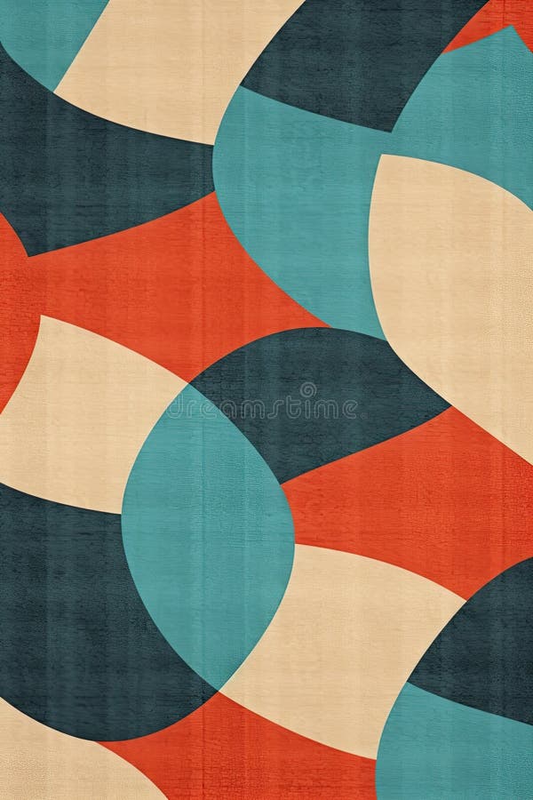 Retro Colors Abstract Vertical Checkerboard Pattern Grainy Texture ...
