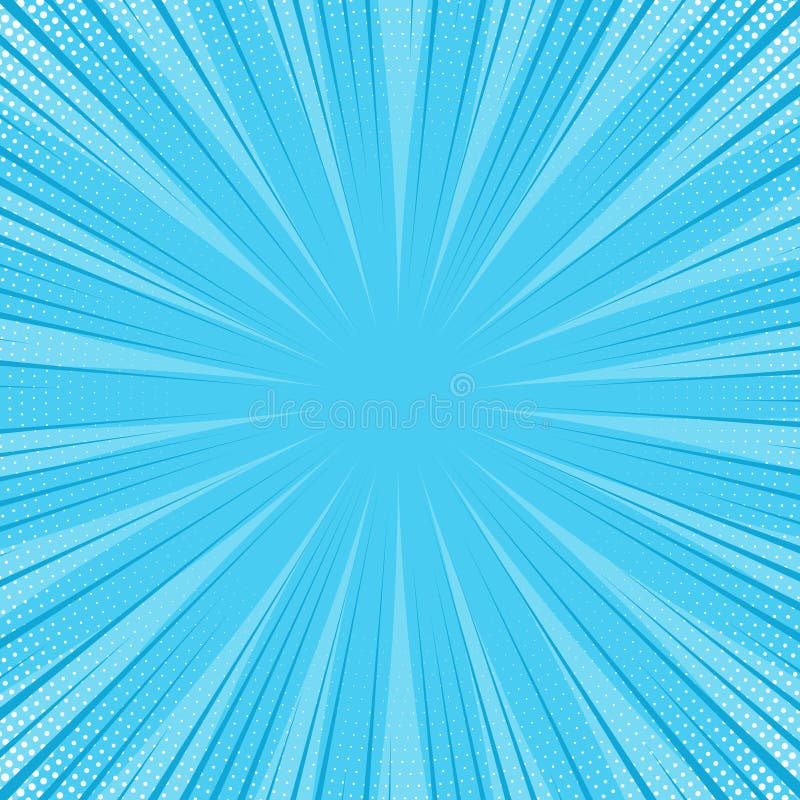 Retro Comic Book Starburst Background Stock Vector - Illustration of ...