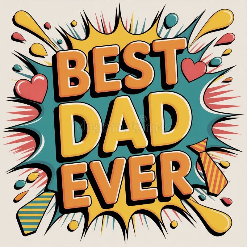 Best Dad Ever Printable Fathers Day Card Stock Photos - Free & Royalty ...