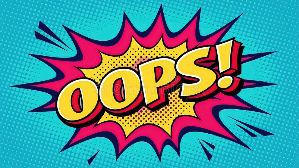 Retro Oops Stock Illustrations – 1,711 Retro Oops Stock Illustrations ...