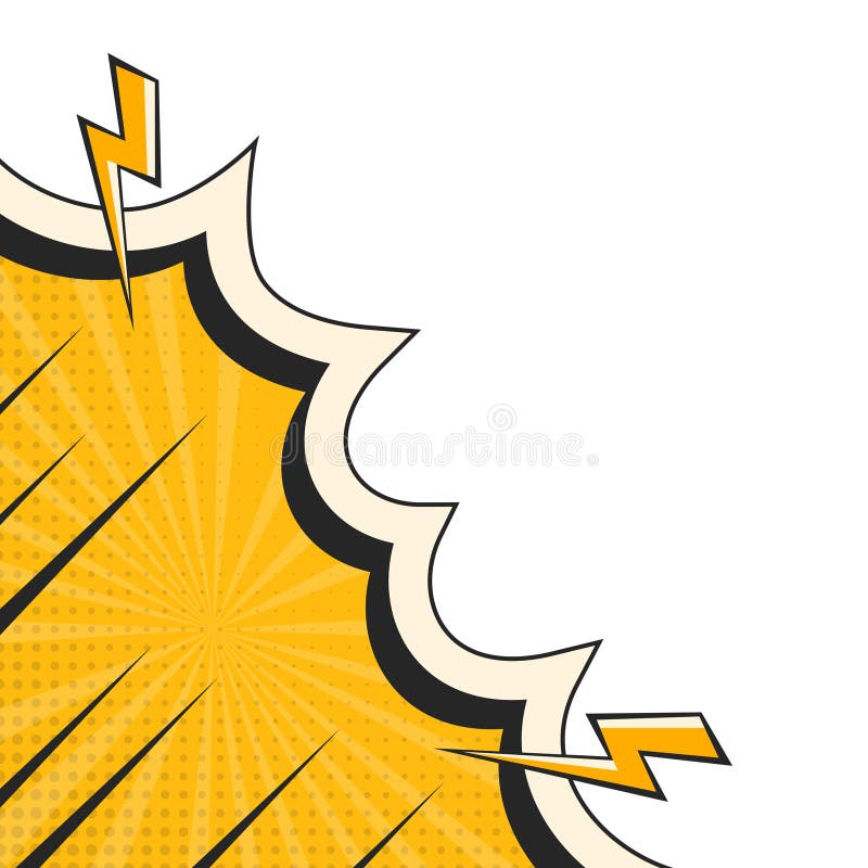 Retro Comic Border Effect stock vector. Illustration of frame - 333001056