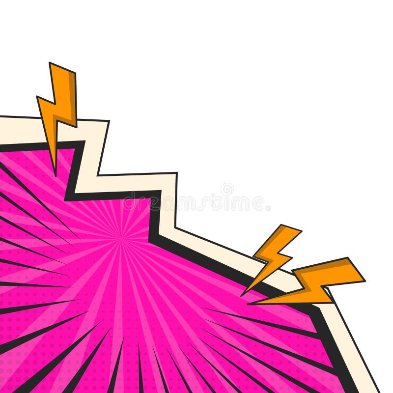 Retro Comic Border Effect stock vector. Illustration of vintage - 333001057