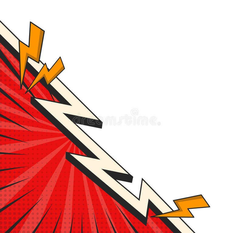 Retro Comic Border Effect stock vector. Illustration of artwork - 333001064