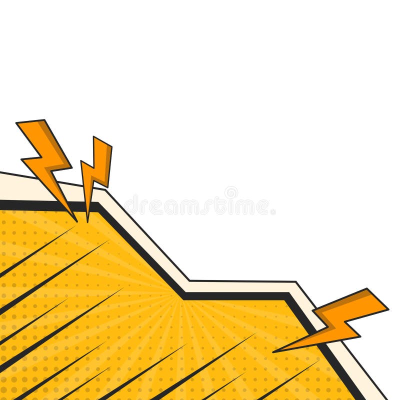 Retro Comic Border Effect stock vector. Illustration of cartoon - 333001065