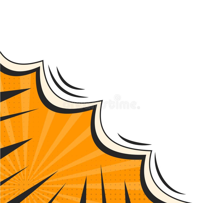 Retro Comic Border Effect stock vector. Illustration of ornament - 333001067