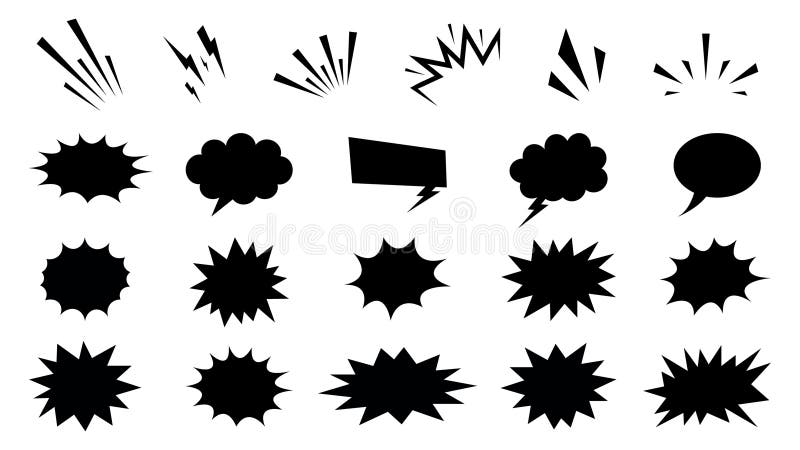 Art Comic Speech Bubble Set Stock Illustrations – 38,833 Art Comic Speech Bubble Set Stock ...