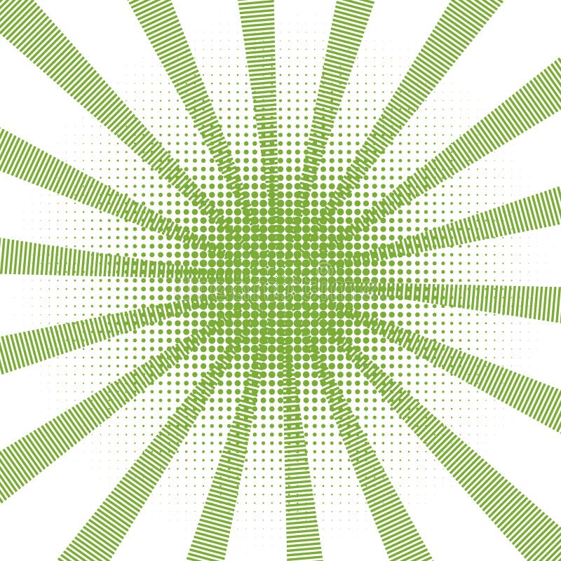 Retro Comic Green Background Raster Gradient Halftone Pop Art Retro ...