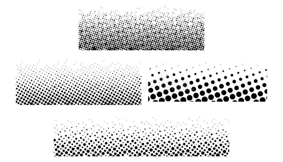 Halftone Dots Pattern Gradient Stock Illustrations – 167,278 Halftone ...
