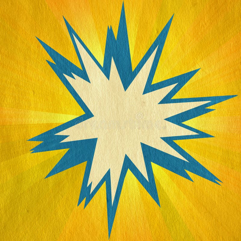 Retro comics background stock illustration. Illustration of poster ...