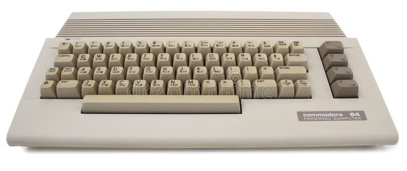 Retro Computer Commodore 64 Editorial Stock Image - Image of 1980s ...