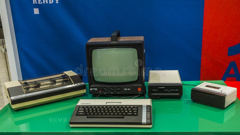 Old Computer set editorial stock photo. Image of technology - 102514493
